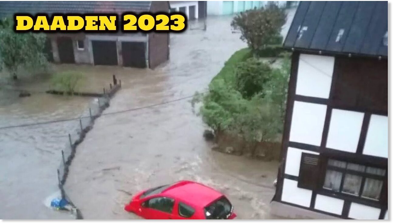 GISMETEO: Дожди затопили юго-запад Германии